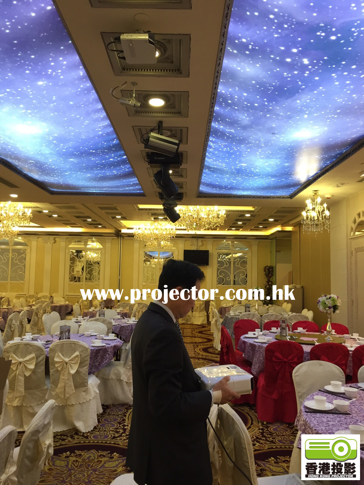 皇上皇集團 - 香港投影