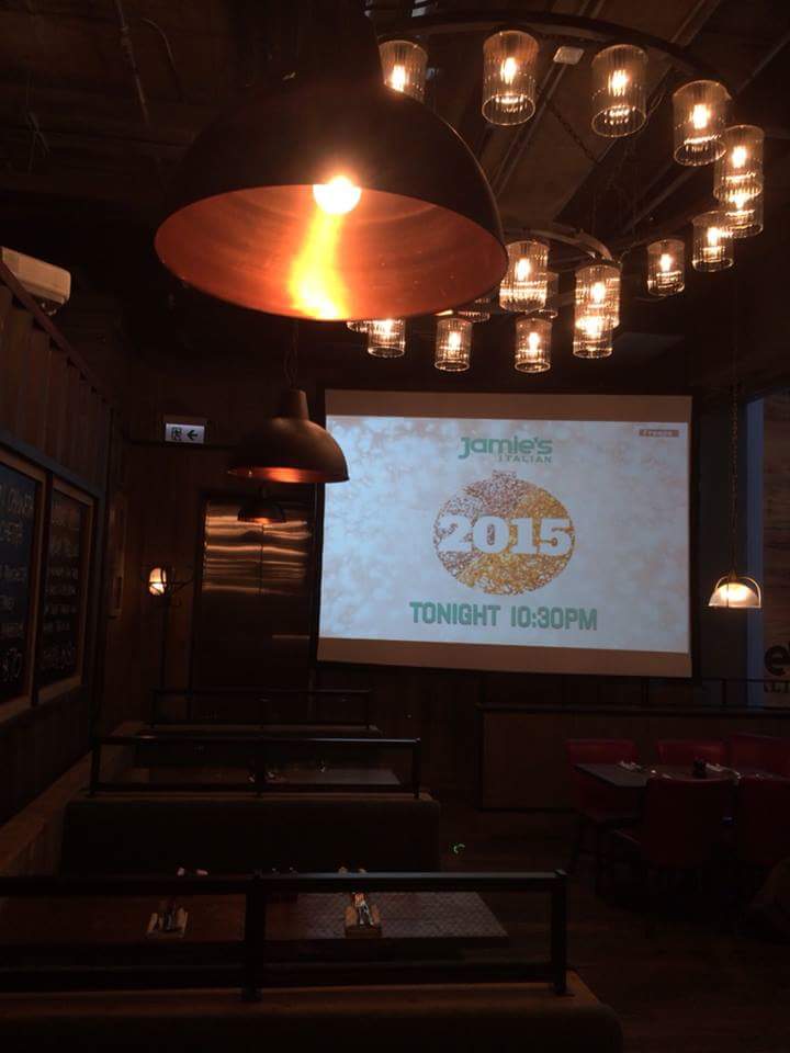 Jamie Oliver Countdown Party - 香港投影