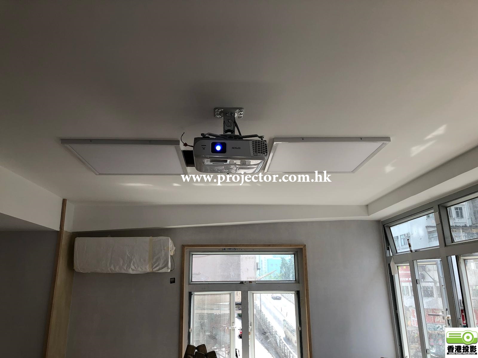 Epson Projector & Electric Screen Installation Service - 香港投影