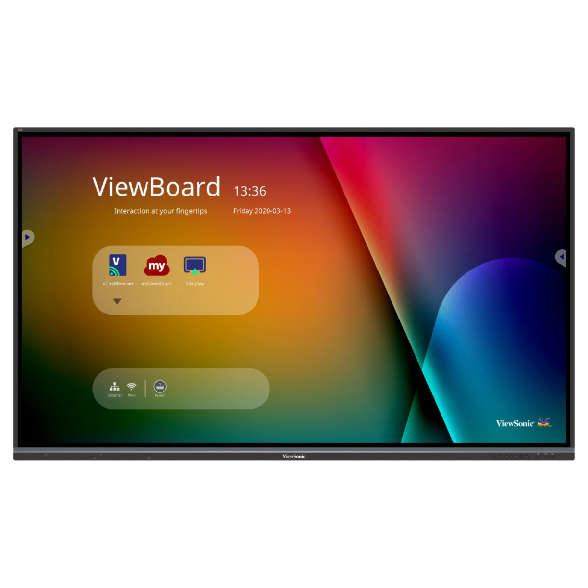 ViewSonic IFP7550-3 Ultra HD 75 吋 ViewBoard® - 香港投影