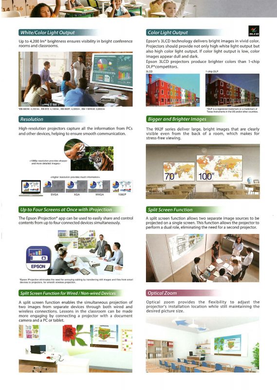 Epson EB-118 XGA 3LCD Projector - 香港投影