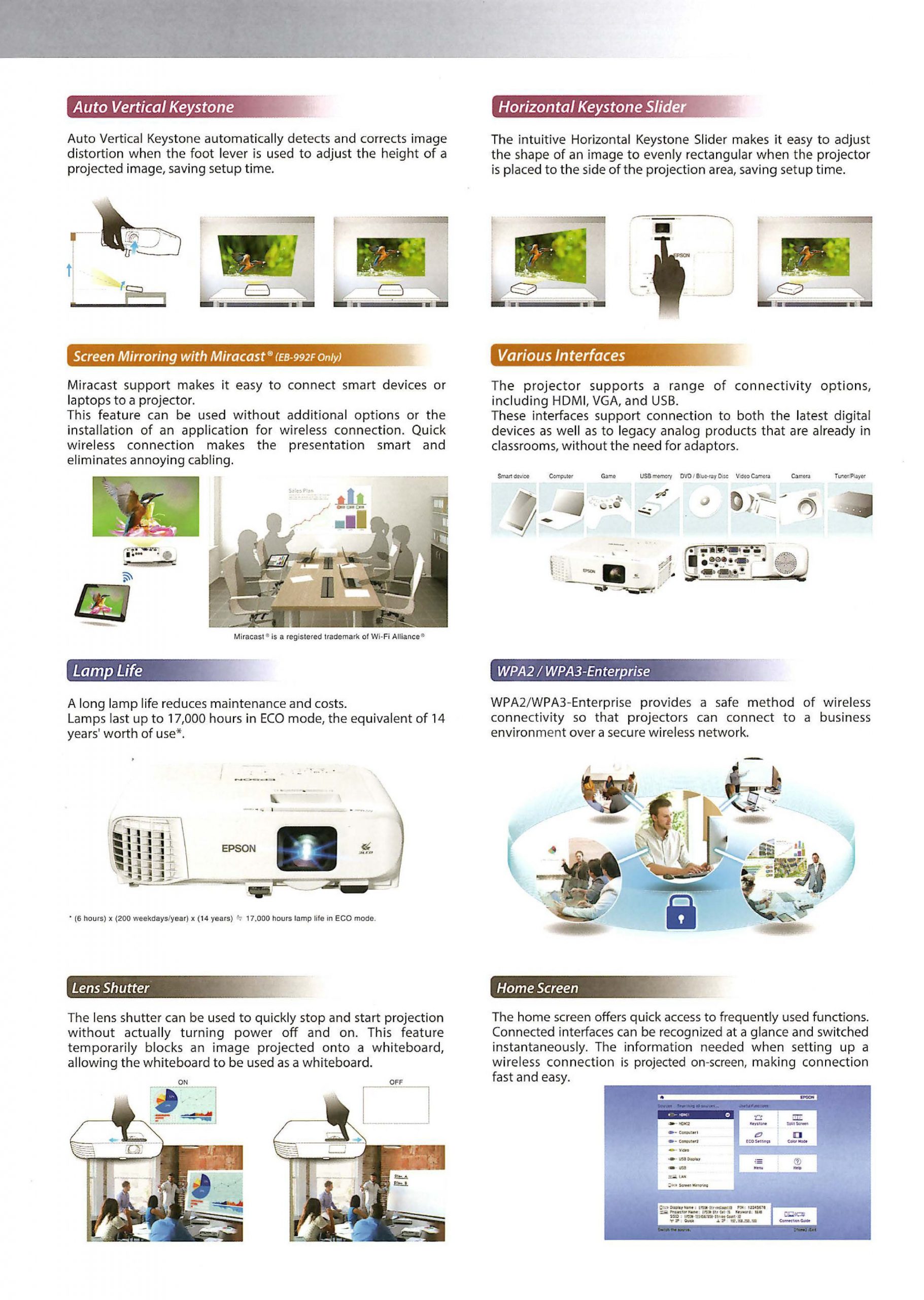 Epson EB-118 XGA 3LCD Projector - 香港投影