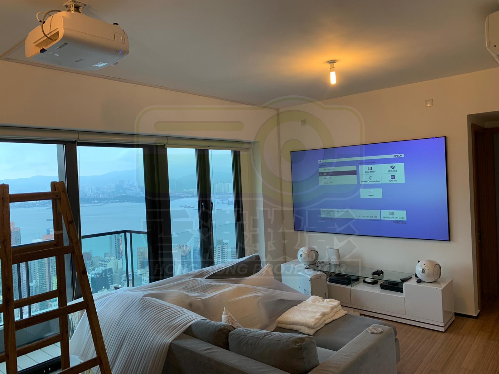 Epson Projector & Screen Installation & HDMI Cabling Service - 香港投影