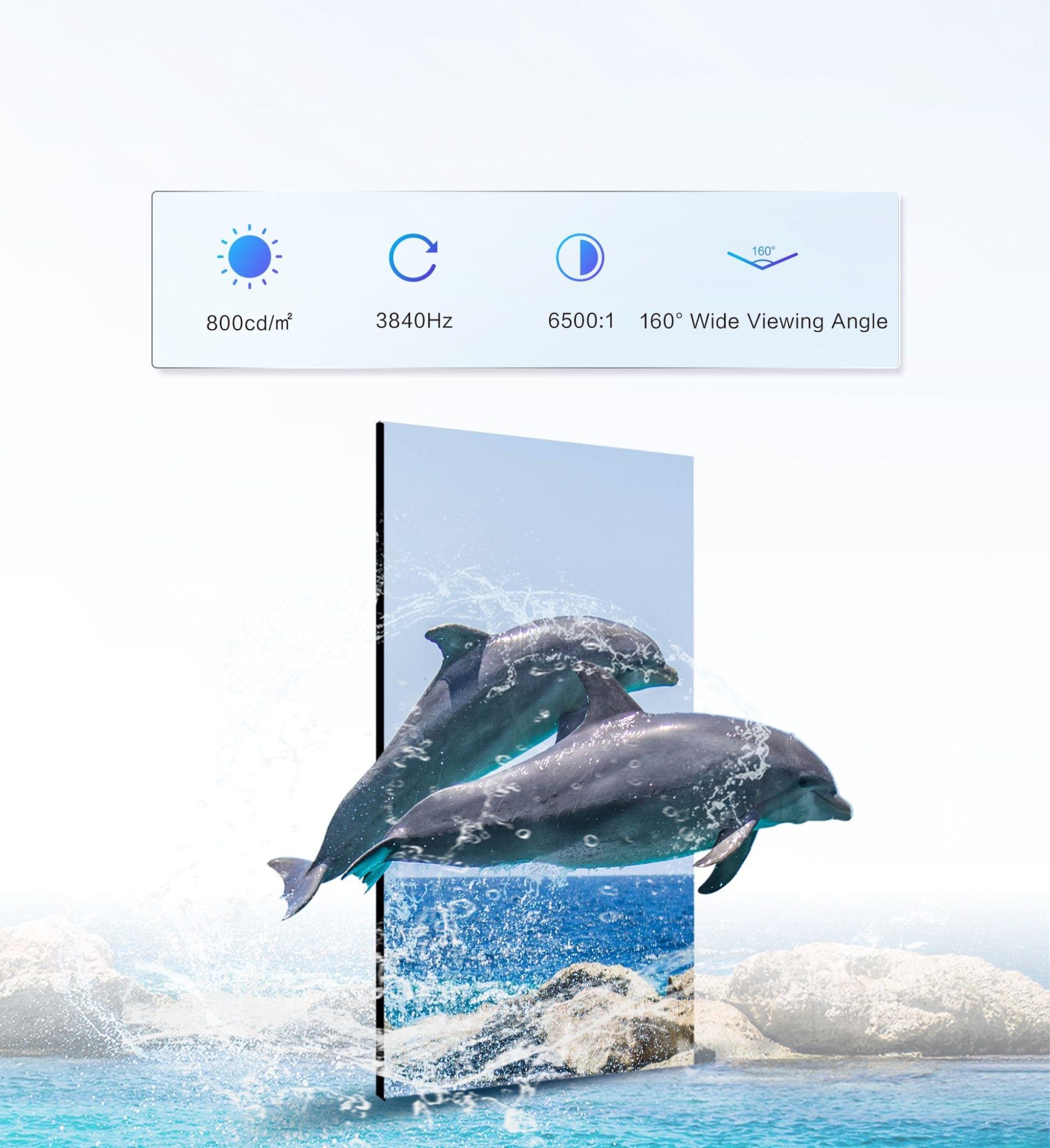 QSTECH LED Poster - 香港投影