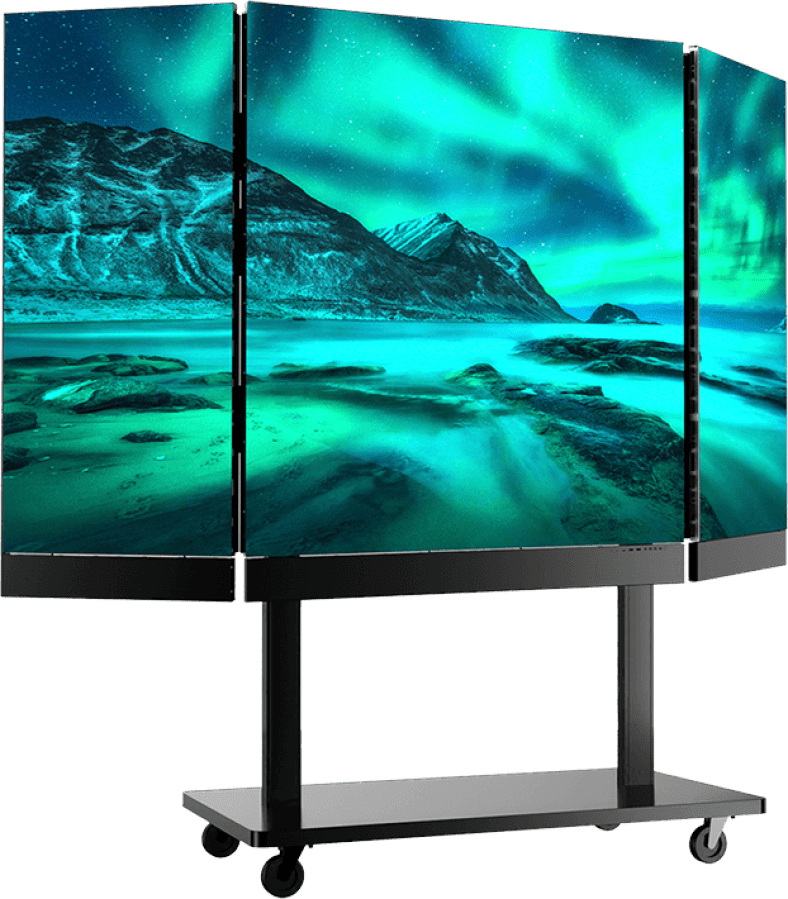 QSTECH M WALL Plus Foldable All-in-one LED Display - 香港投影
